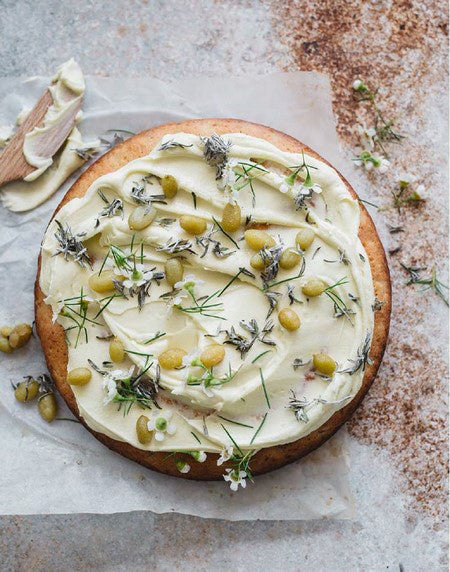 Desert Lime and Sea Rosemary Macadamia Cake | Warndu